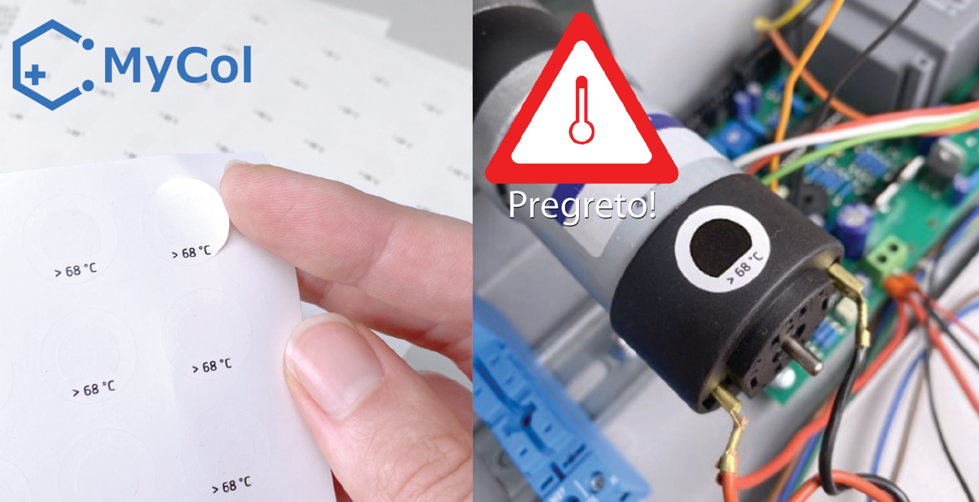 Pametne nalepke za nadzor segrevanja preko kritične temperature - ESG ...