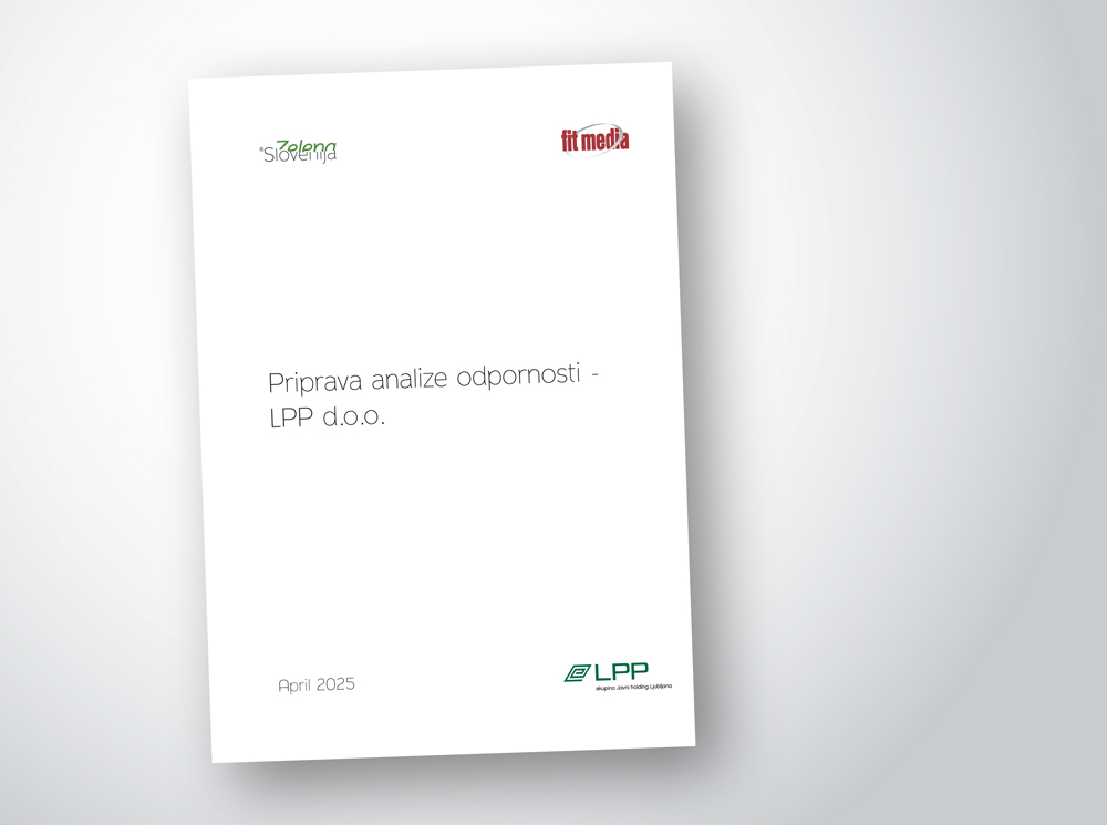 Priprava analize odpornosti za LPP - Zelena Slovenija